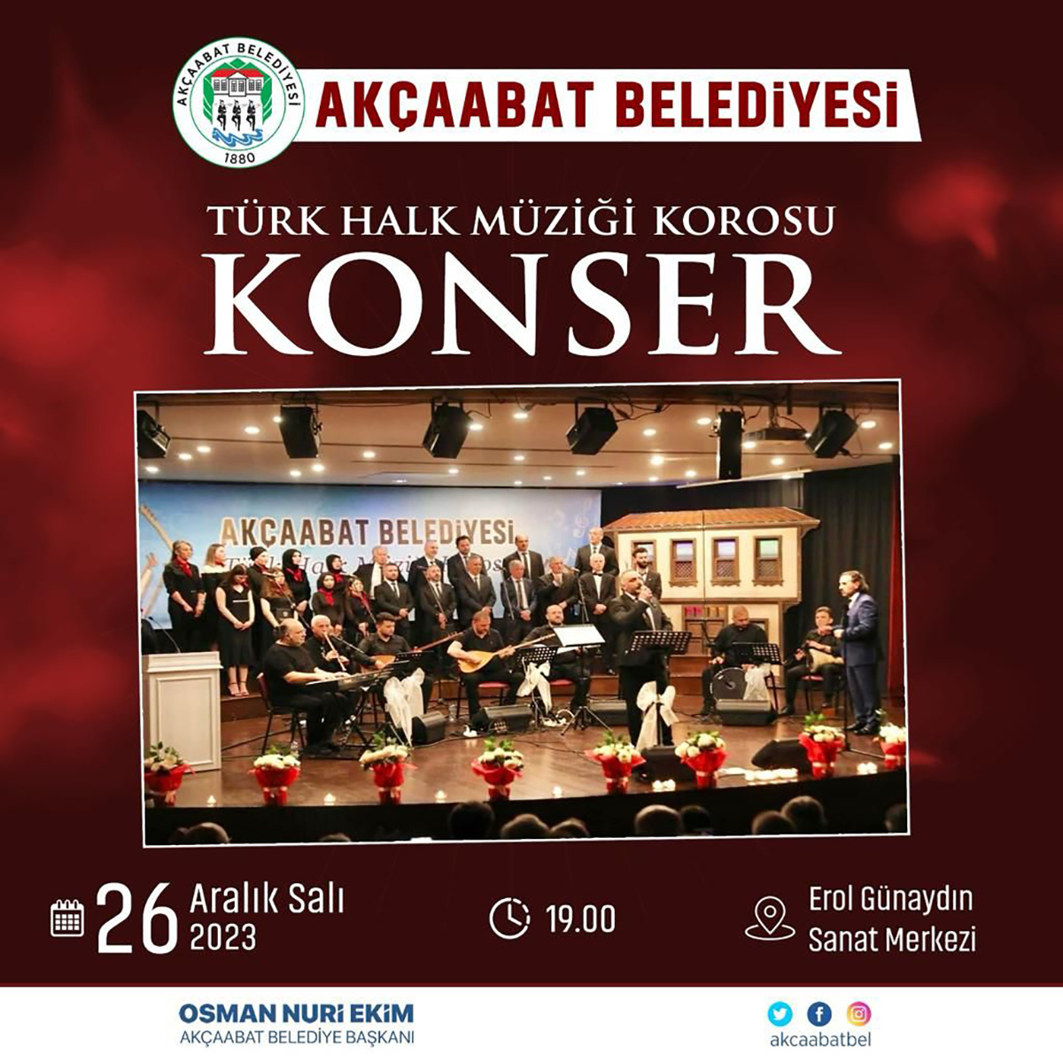 Türk Halk Müziği Konseri | Akçaabat Belediyesi